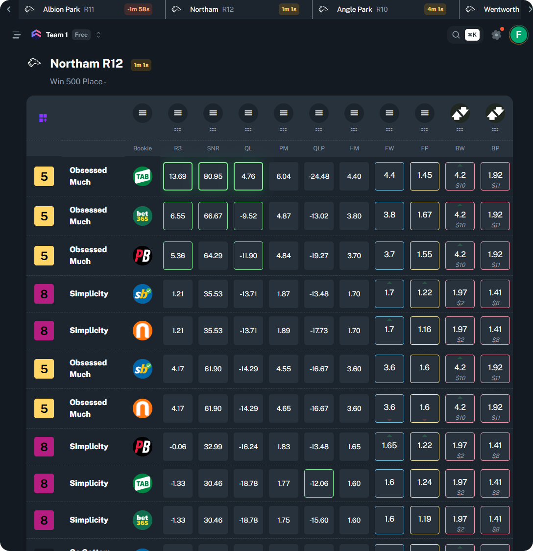 EVSTREAM - Faster odds, better EV